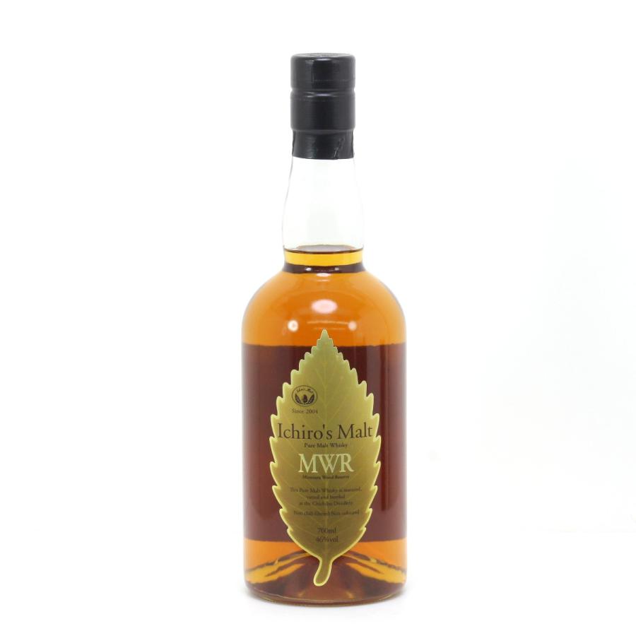 北海道内限定発送】 Ichiro's Malt イチローズモルト ピュアモルトウイスキー MWR ミズナラウッドリザーブ リーフラベル 700ml 46度 未使用 未開栓 : リサイクルビッグ ...