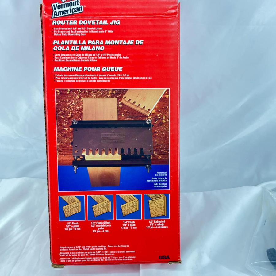 vermont american ルーター・トリマー用 アリ溝ガイドキット 美品 目立った傷や汚れなし : リサイクルビッグバンヤフー店 - 通販 - Yahoo!ショッピング
