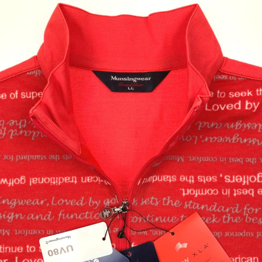 Munsingwear マンシングウェア 夏物 ブランド SIZE LL LG1641 R519 レッド 未使用に近い : リサイクルビッグバンヤフー店 - 通販 - Yahoo!ショッピング