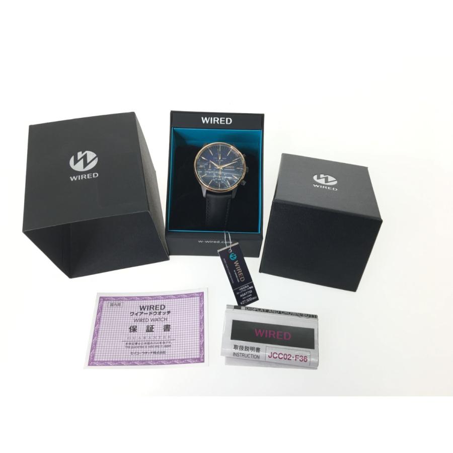 SEIKO セイコー メンズ クオーツ クロノグラフ WIRED TiCTAC別注モデル AGAT733 目立った傷や汚れなし :1013102877936:リサイクルビッグバンヤフー店 ...
