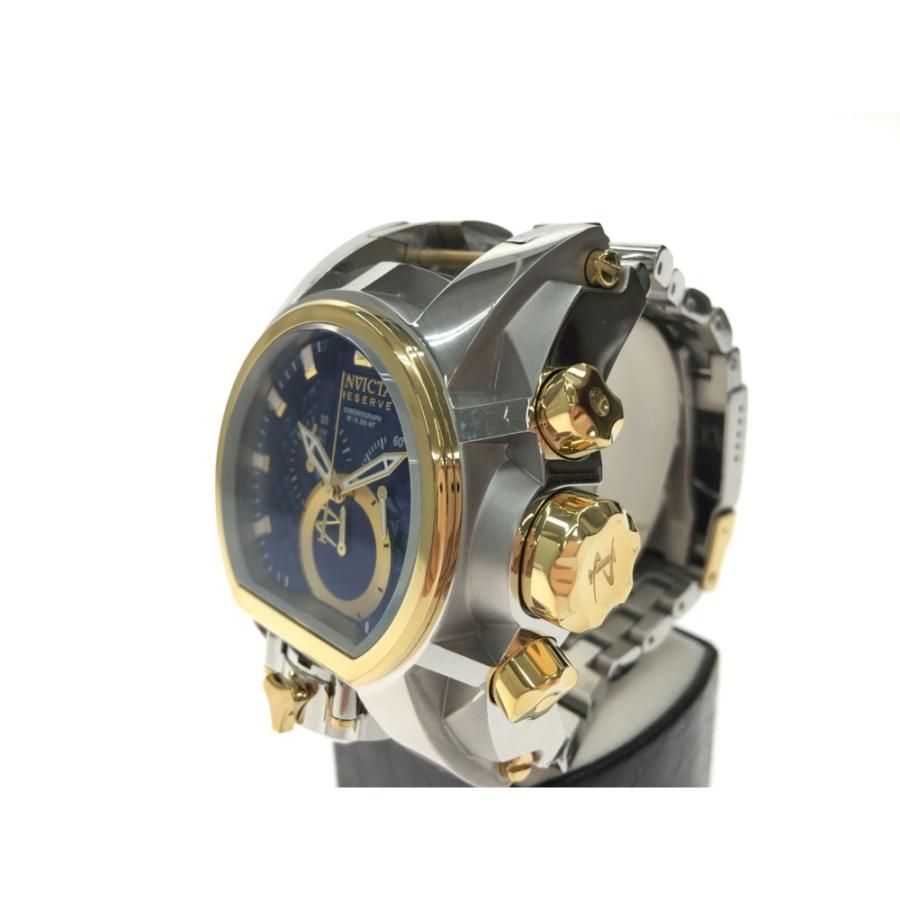 invicta メンズ腕時計 クオーツ ダブルフェイス BOLT ZEUS ボルトゼウス 25205 やや傷や汚れあり : リサイクルビッグ ...