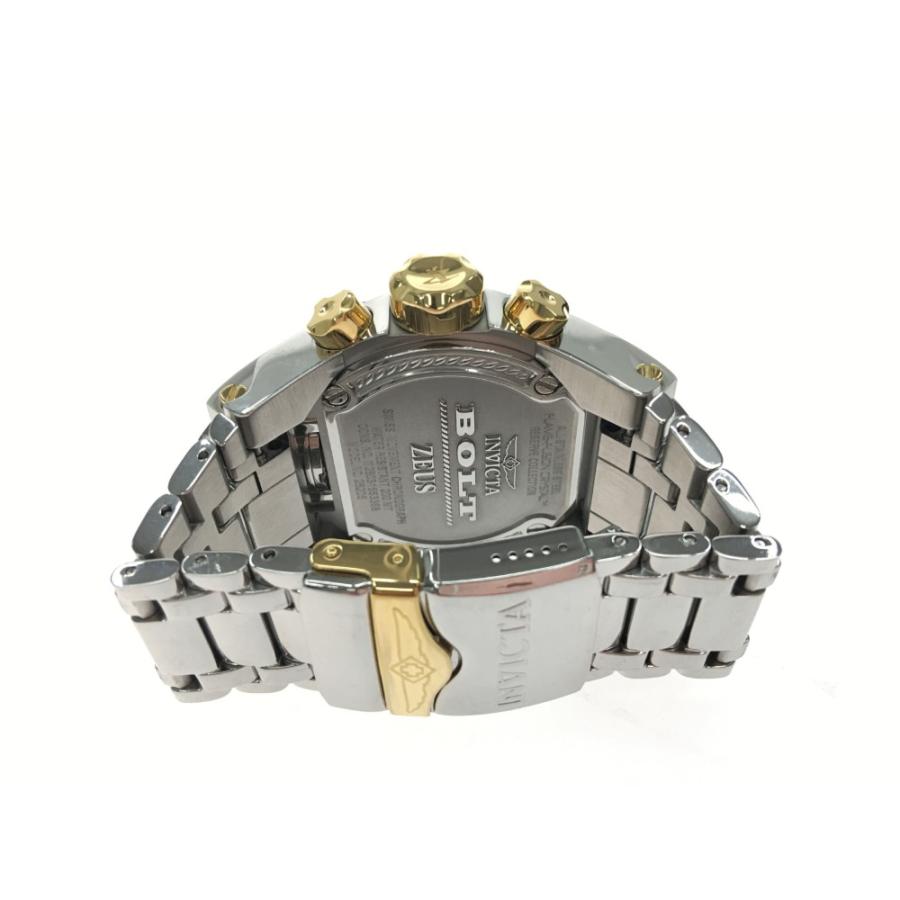 invicta メンズ腕時計 クオーツ ダブルフェイス BOLT ZEUS ボルトゼウス 25205 やや傷や汚れあり ...
