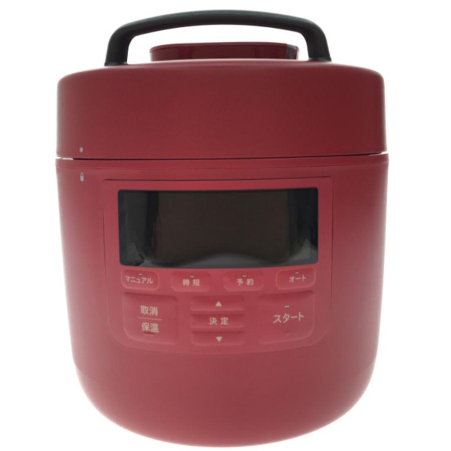 siroca シロカ 電気圧力鍋 おうちシェフPRO SP-2DS 251 レッド 目立った傷や汚れなし : リサイクルビッグバンヤフー店 - 通販 - Yahoo!ショッピング