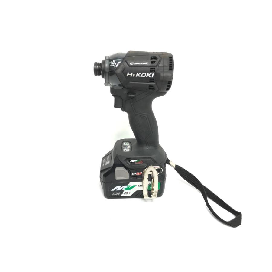 HiKOKI ハイコーキ インパクトドライバ WH36DC(2XPBS) ブラック やや傷や汚れあり : リサイクルビッグバンヤフー店 ...