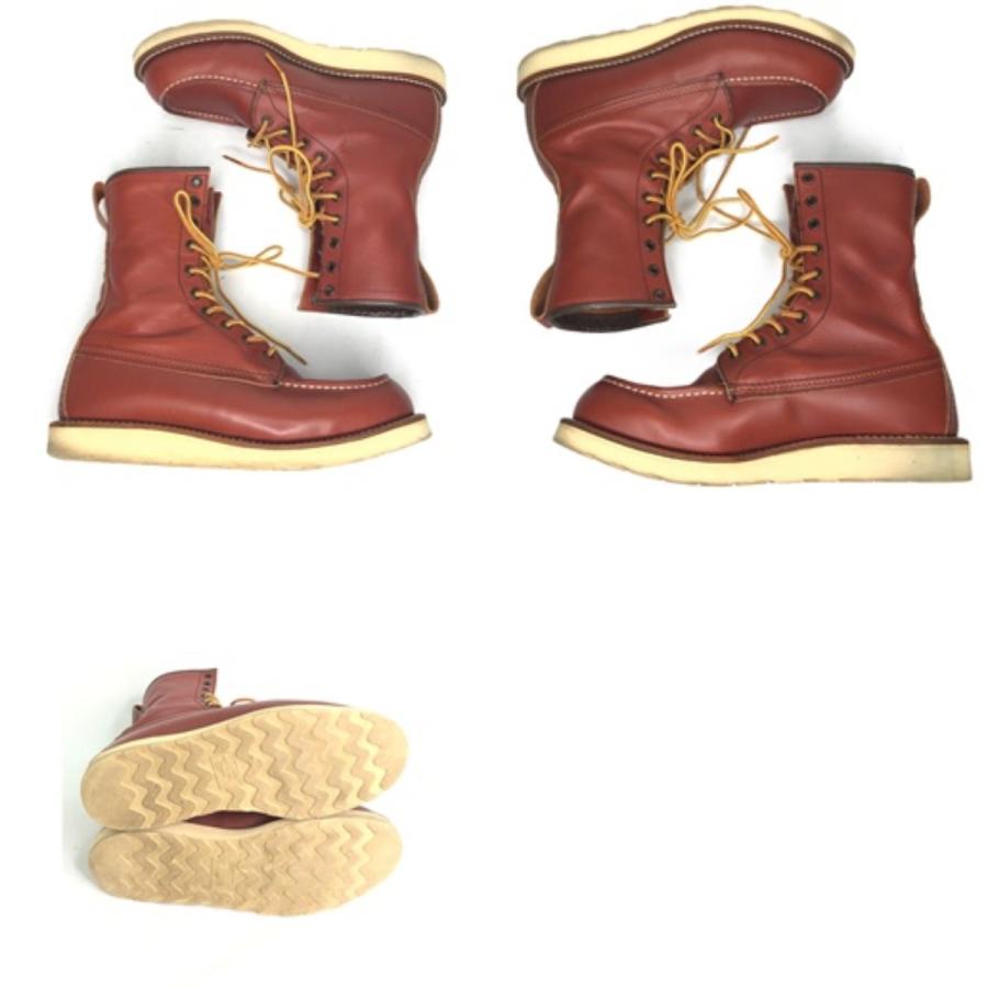 RED WING レッドウィング アイリッシュセッターブーツ 26cm 8877 犬タグ 付属品有 やや傷や汚れあり ...
