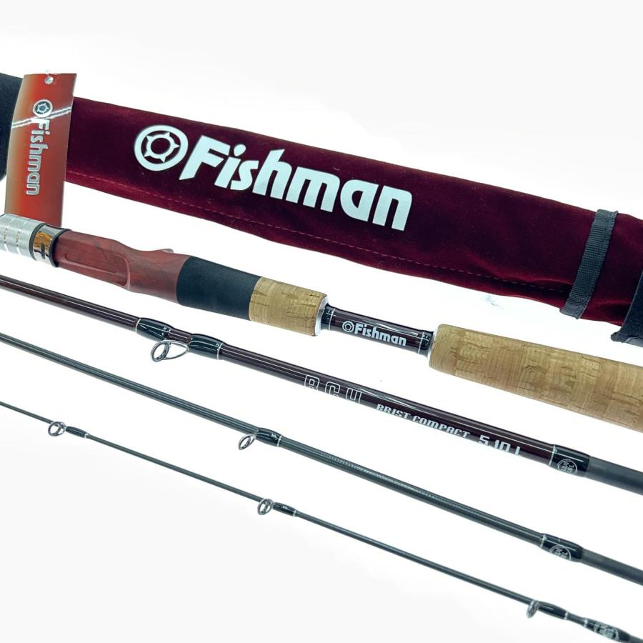 Fishman フィッシュマン ルアーロッド ブリストコンパクト BC4 5.10L やや傷や汚れあり : リサイクルビッグバンヤフー店 - 通販 - Yahoo!ショッピング