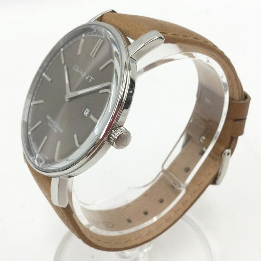 〇〇 GANT ガント 腕時計 メンズ ブラウン 目立った傷や汚れなし : 1016002567259 : リサイクルビッグバンヤフー店 - 通販 - Yahoo!ショッピング