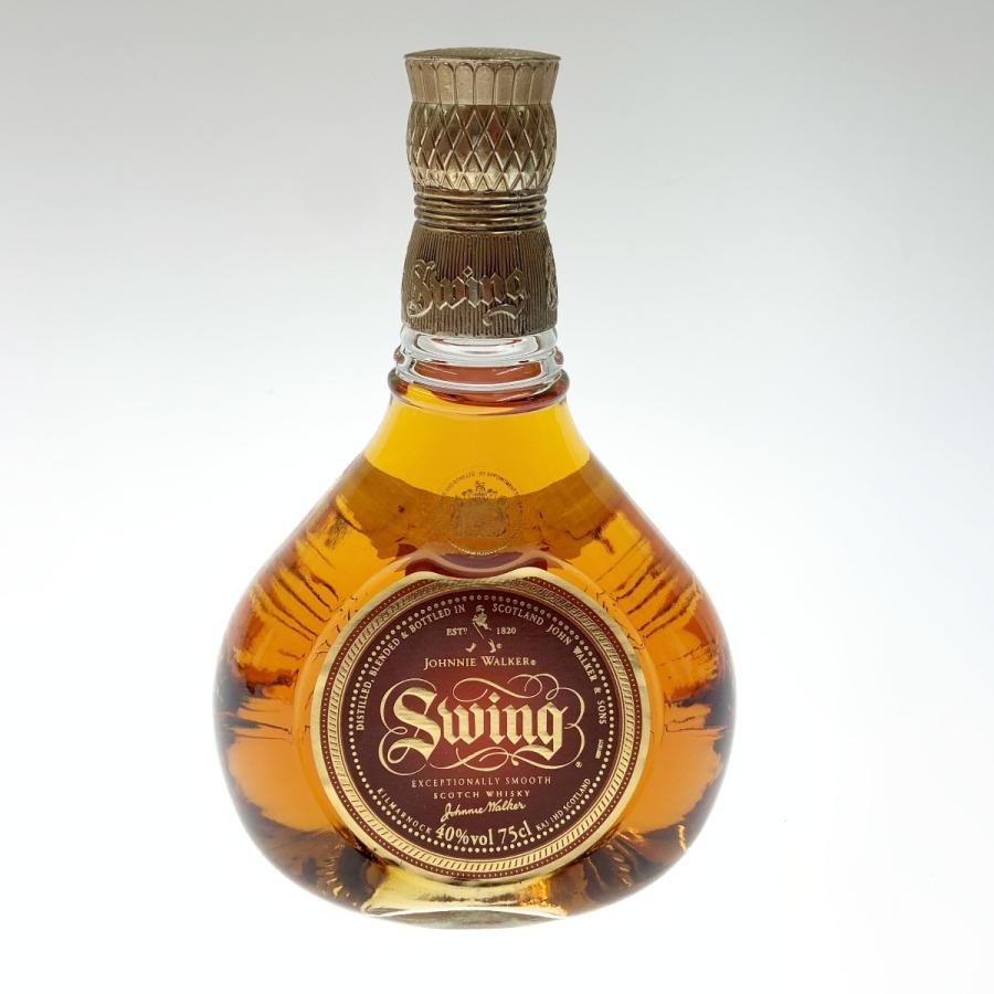 DIGG 〇〇 Johnnie Walker ジョニーウォーカー Swing スイング スコッチ ウィスキー 750ml 40度 未使用に近い ...