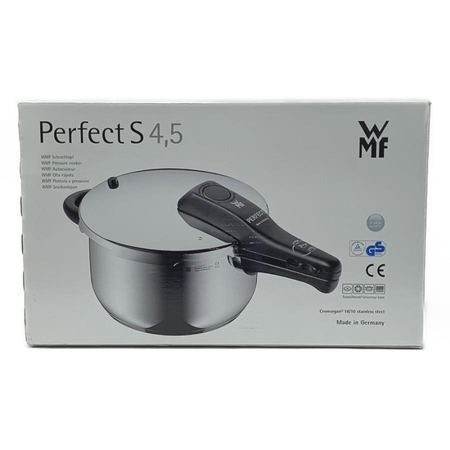 WMF ヴェーエフエム《 パーフェクトS 圧力鍋 》4.5L / W07 9262 6349 未使用に近い : リサイクルビッグバンヤフー店 - 通販 - Yahoo!ショッピング