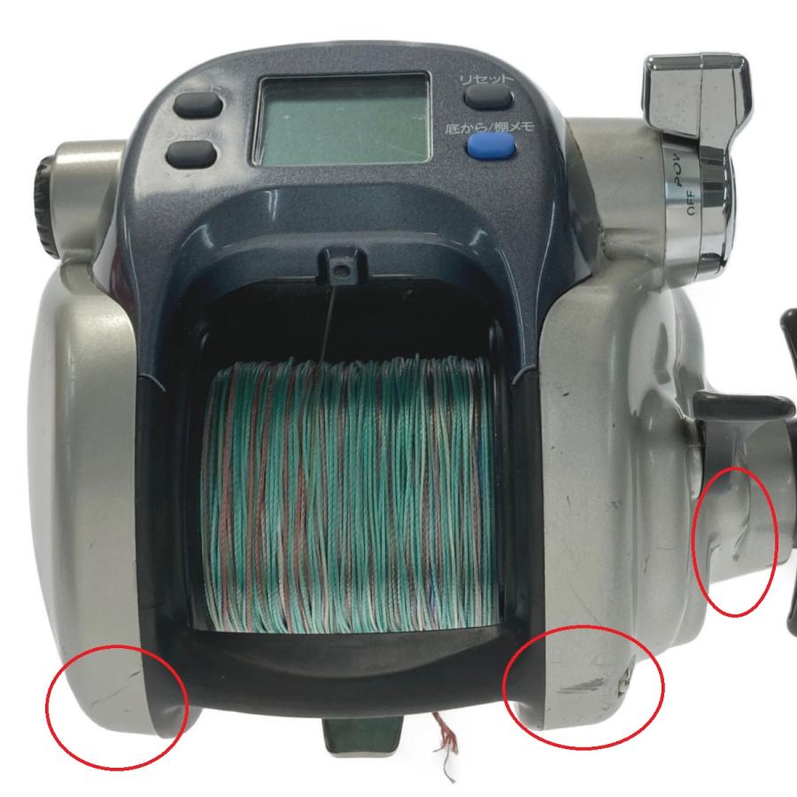 DAIWA ダイワ スーパー タナコン S 600W 電動リール 801359 コード付き やや傷や汚れあり : リサイクルビッグバンヤフー店 - 通販 - Yahoo!ショッピング