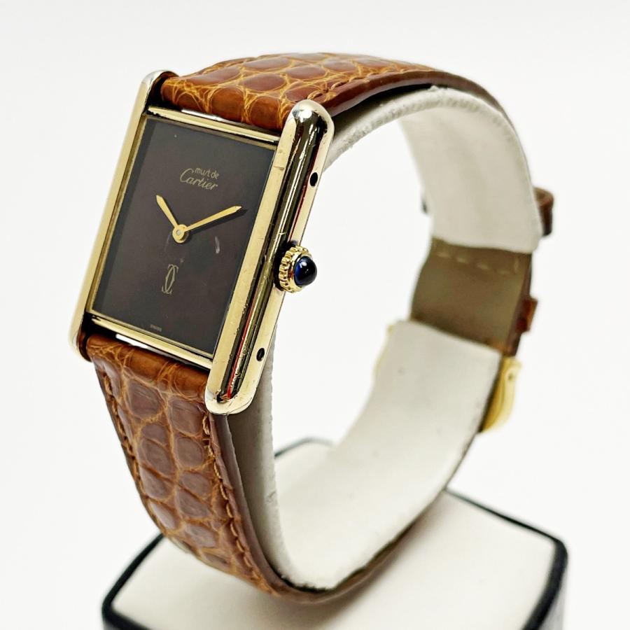 Cartier カルティエ マストタンク ヴェルメイユ SV925+G20M Cartier カルティエ マストタンク ヴェルメイユ SV925+G20M