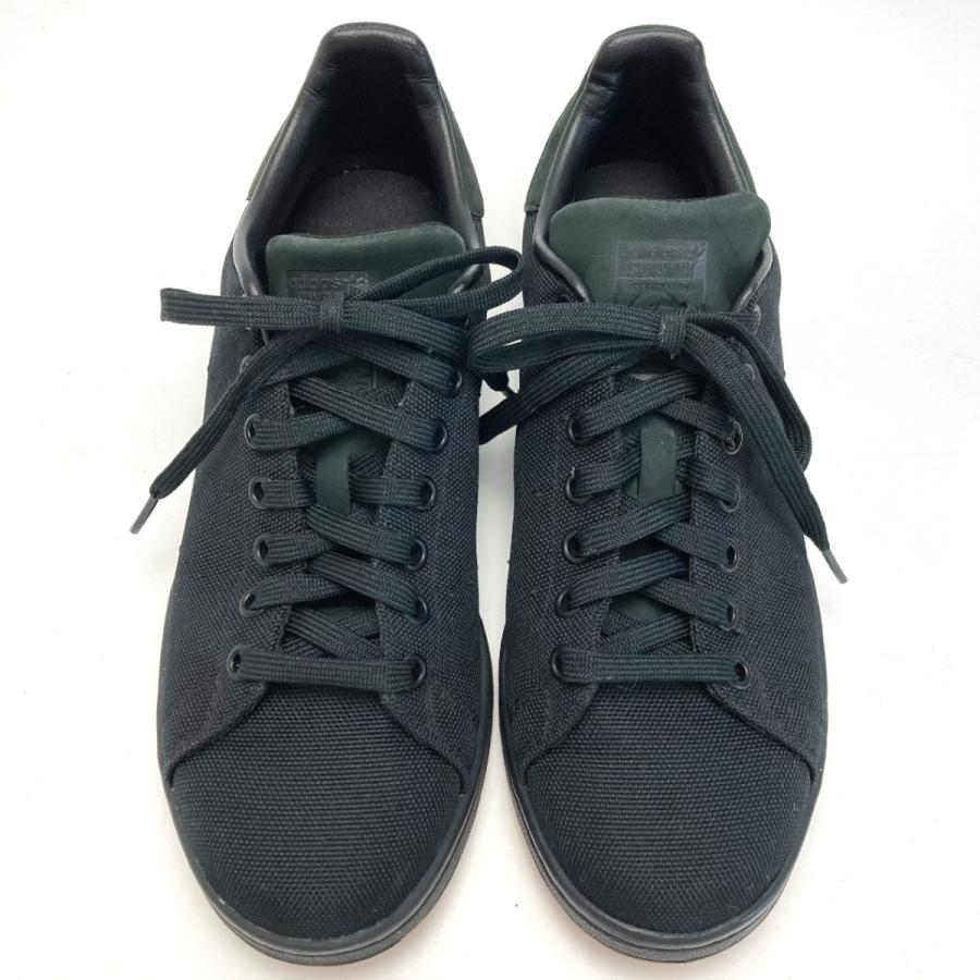 adidas ☆☆ アディダス スタンスミス STAN SMITH スニーカー GZ2592 ブラック 26.0cm メンズ やや傷や汚れあり ...
