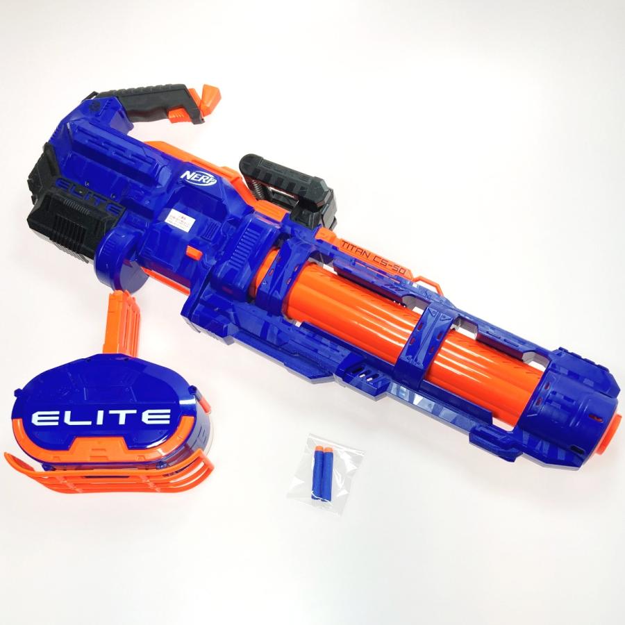 Nerf ナーフ エリート TITAN タイタン CS-50 やや傷や汚れあり : リサイクルビッグバンヤフー店 - 通販 - Yahoo!ショッピング