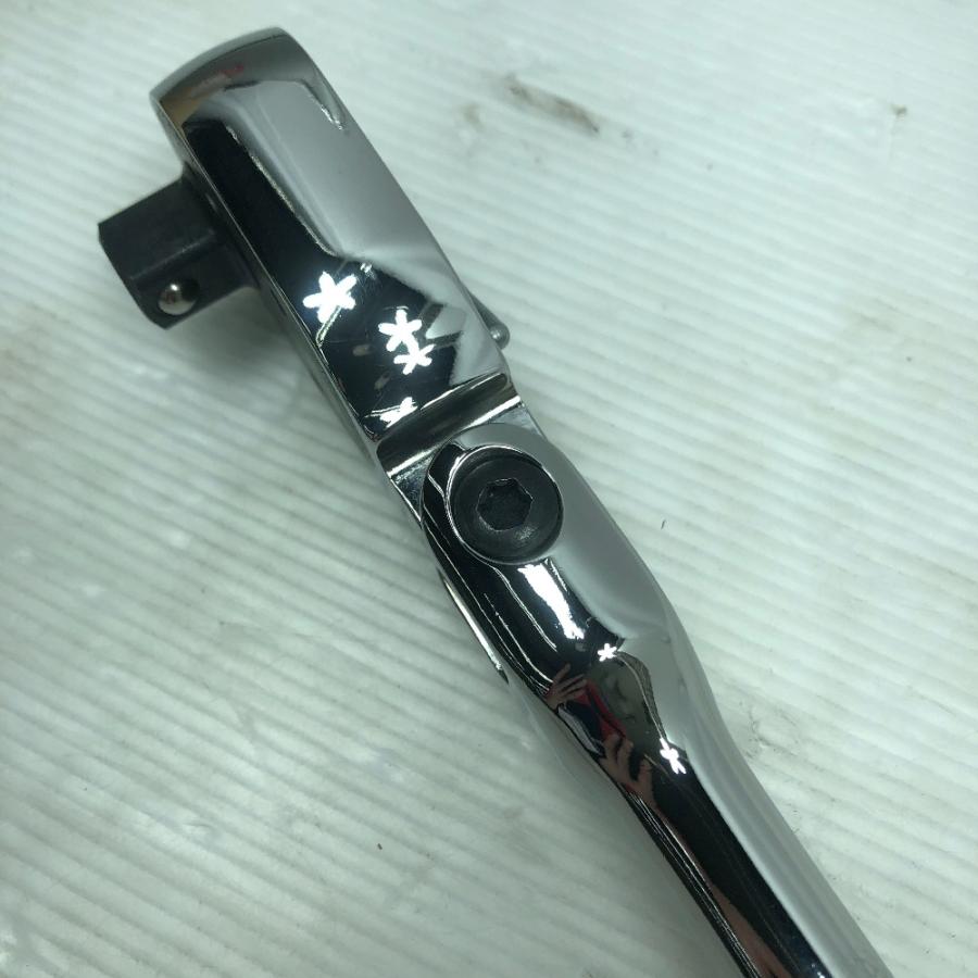 Snap-on スナップオン 首振りラチェット ハンドツール SLF80A シルバー 目立った傷や汚れなし :1020000161876 ...