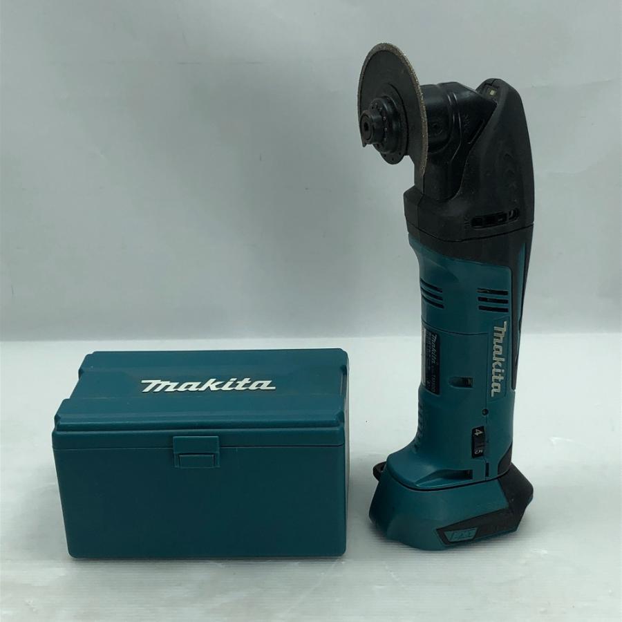 MAKITA マキタ マルチツール コードレス式 替刃付 TM40D ブルー 傷や汚れあり : リサイクルビッグバンヤフー店 - 通販 ...