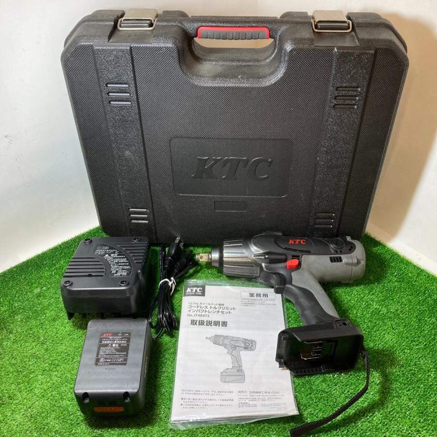 ** KTC ケーティーシー 18V コードレス トルクリミット インパクトレンチ 12.7sq JTAE472 やや傷や汚れあり : リサイクルビッグバンヤフー店 - 通販 - Yahoo ...