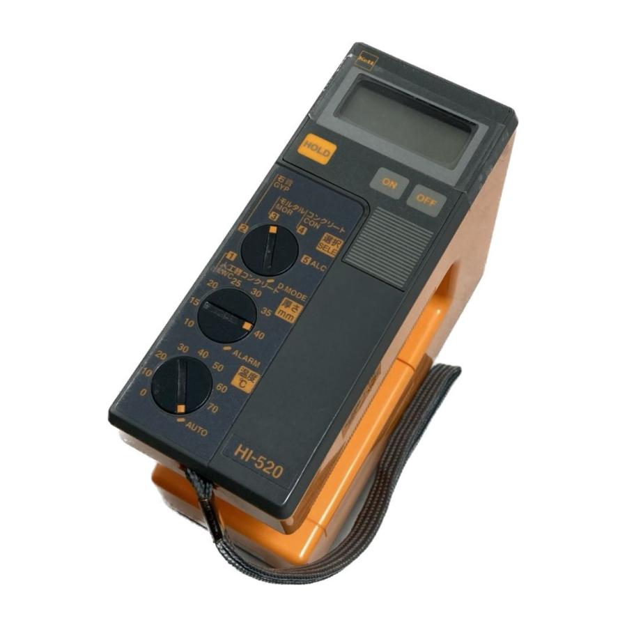 Kett コンクリート・モルタル水分計 HI-520 オレンジ×グレー やや傷や汚れあり : リサイクルビッグバンヤフー店 - 通販 - Yahoo!ショッピング