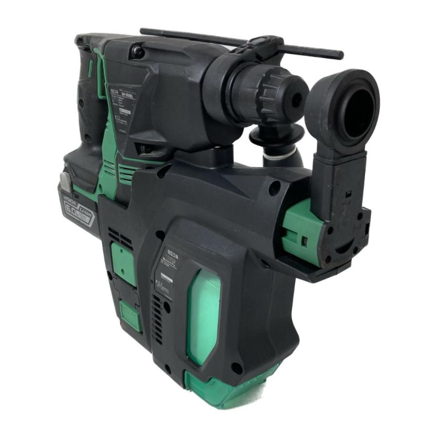 HITACHI 日立 26mm 18Vロータリハンマドリル （集じんシステム・バッテリー×2個付） DH18DBL 2LYPK やや傷や汚れ ...