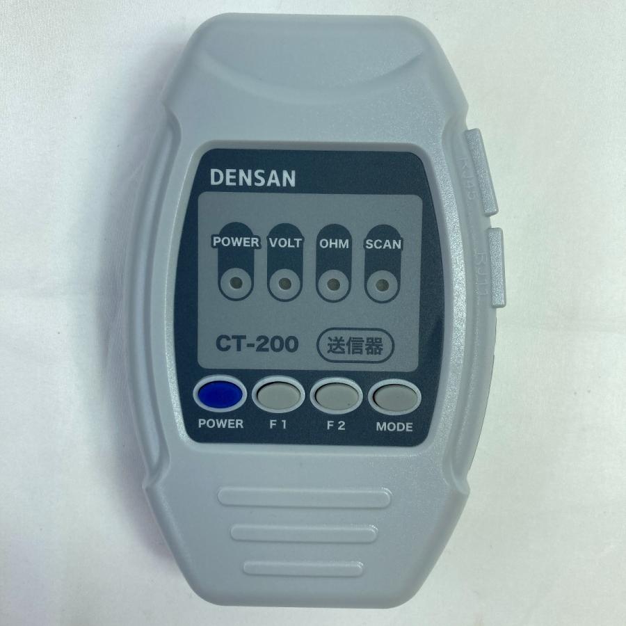 DENSAN デンサン ケーブルトレーサー （ケース付） CT-200 グレー 目立った傷や汚れなし :1021000096984:リサイクルビッグバンヤフー店 - 通販 - Yahoo!ショッピング