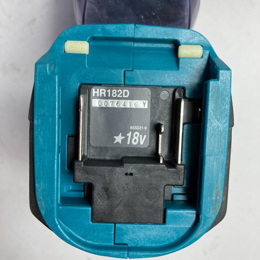 MAKITA マキタ 18V 18mm ハンマドリル 集じんシステム(DX05)・バッテリ2個・充電器・ケース付 HR182DRGXV 傷や ...
