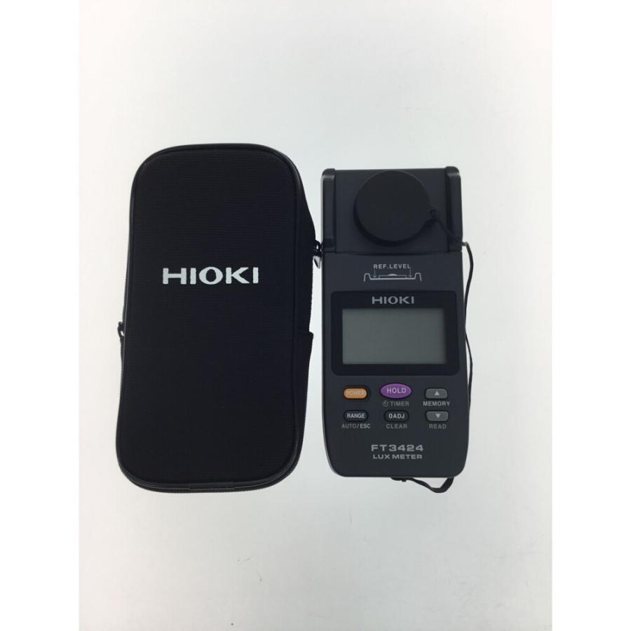 ΘΘ HIOKI 照度計 (1) FT3424 目立った傷や汚れなし :1022000071230:リサイクルビッグバンヤフー店 - 通販 - Yahoo!ショッピング
