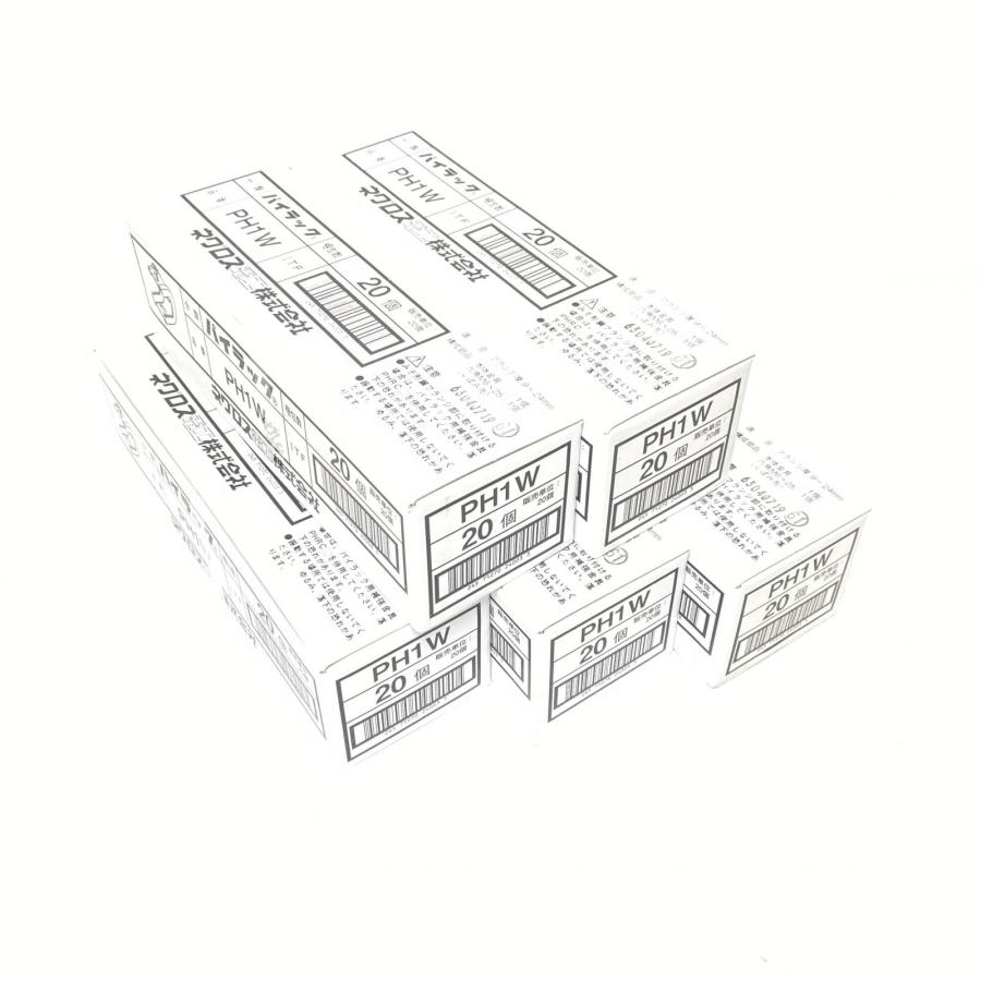 ΘΘ NEGUROSU パイラック 未使用品(S) 20個×5箱 PH1W 未使用に近い : リサイクルビッグバンヤフー店 - 通販 - Yahoo!ショッピング