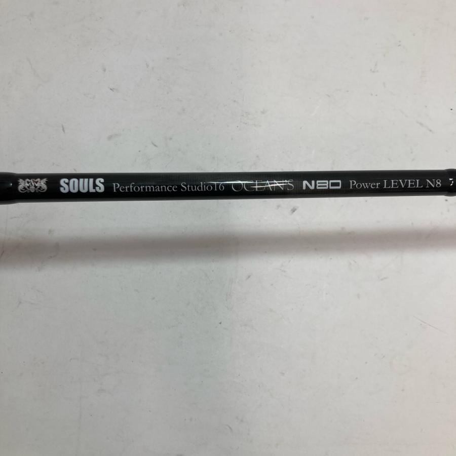 SOULS ソウルズ ルアーロッド パフォーマンススタジオ16 オーシャンズN80 パワーレベルN8 PS-080LN8S 竿袋付 傷や汚れあり : リサイクルビッグバンヤフー店 - 通販 ...