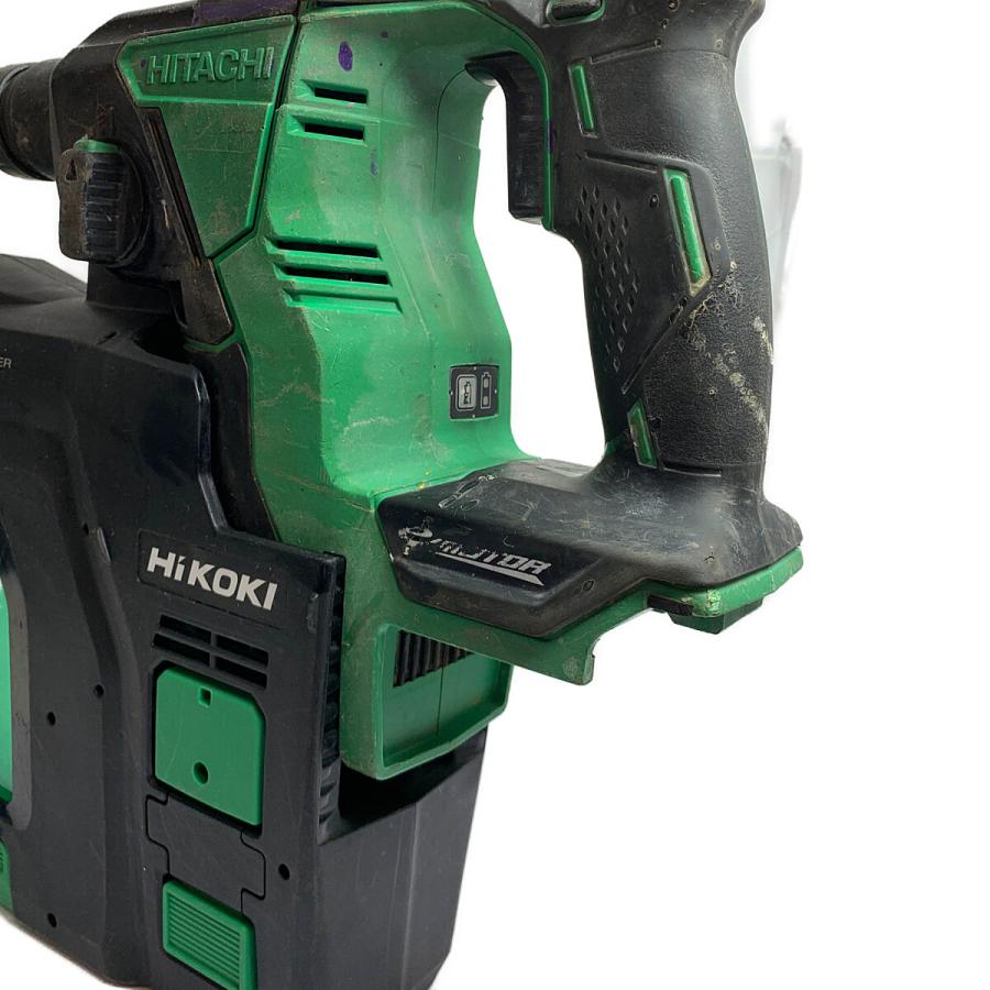 HITACHI 日立 コードレス式 ハンマドリル 集塵システム（HIKOKI DC18/36)付き バッテリー無し DH18DBL グリーン ...