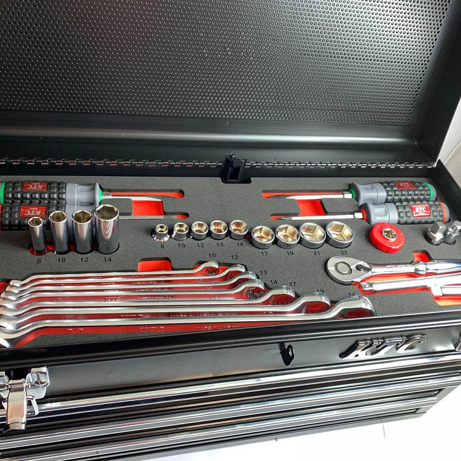 KTC ケーティーシー 工具セット ツールセット 67点 SK36723XBK ブラック 目立った傷や汚れなし : リサイクルビッグバンヤフー店 - 通販 - Yahoo!ショッピング