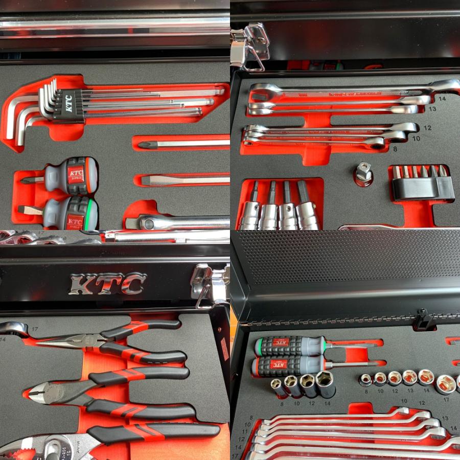 KTC ケーティーシー 工具セット ツールセット 67点 SK36723XBK ブラック 目立った傷や汚れなし : リサイクルビッグバンヤフー店 - 通販 - Yahoo!ショッピング