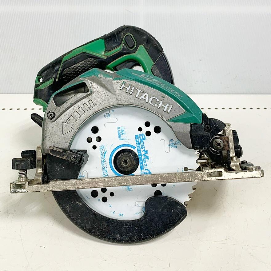 HITACHI 日立 165mm コードレス丸ノコ 本体のみ C18DBAL グリーン 傷や汚れあり : リサイクルビッグバンヤフー店 ...