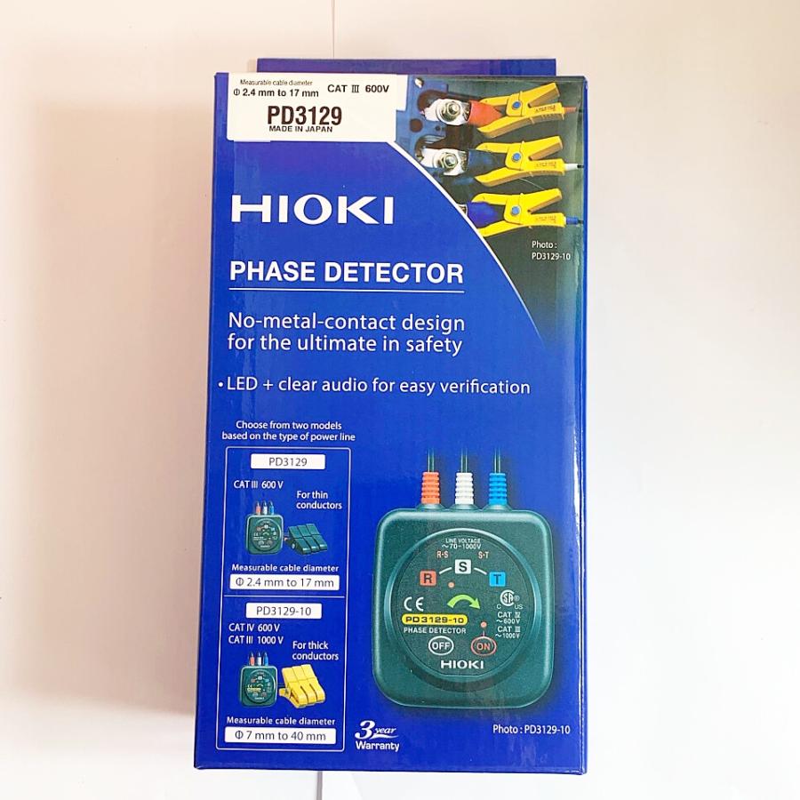 HIOKI 検相器 PHASE DETECTOR PD3129 未使用に近い : リサイクルビッグバンヤフー店 - 通販 - Yahoo!ショッピング
