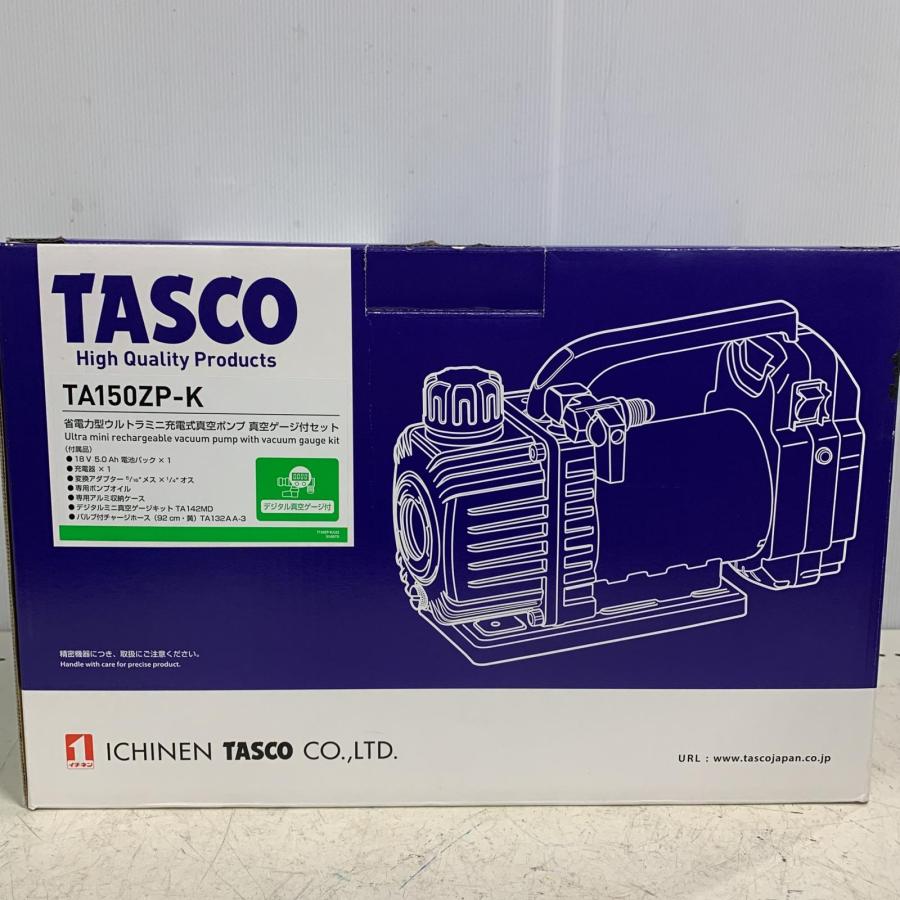♭♭ イチネンTASCO 充電式真空ポンプ 真空デジタルゲージ付セット 充電器・充電池1個・ケース付 18v TA150ZP-K 目立った傷や汚れなし : リサイクルビッグバンヤフー店 ...