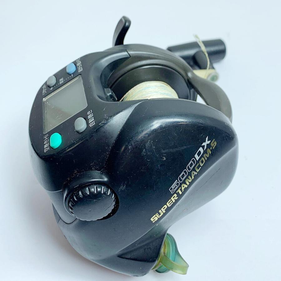DAIWA ダイワ SUPER TANACOM-S 500DX 電動リール 801360 ケーブル付 やや傷や汚れあり ...