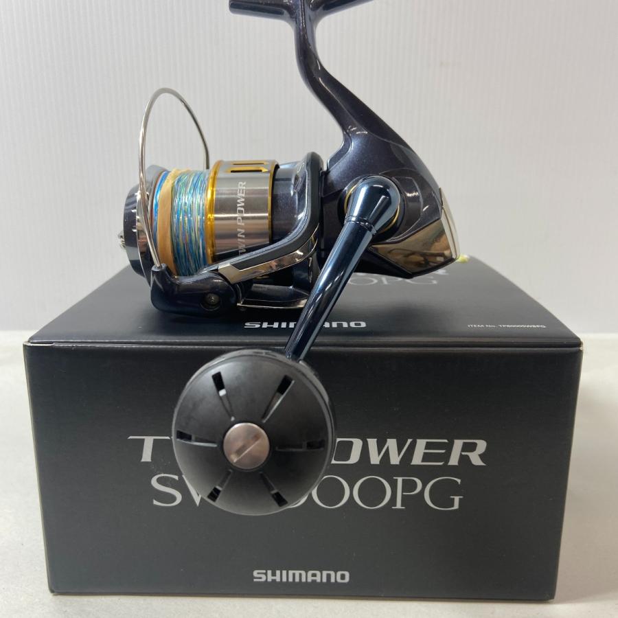 ΨΨ SHIMANO シマノ スピニングリール 15ツインパワーSW 8000PG 箱付 03321 やや傷や汚れあり : リサイクルビッグ ...