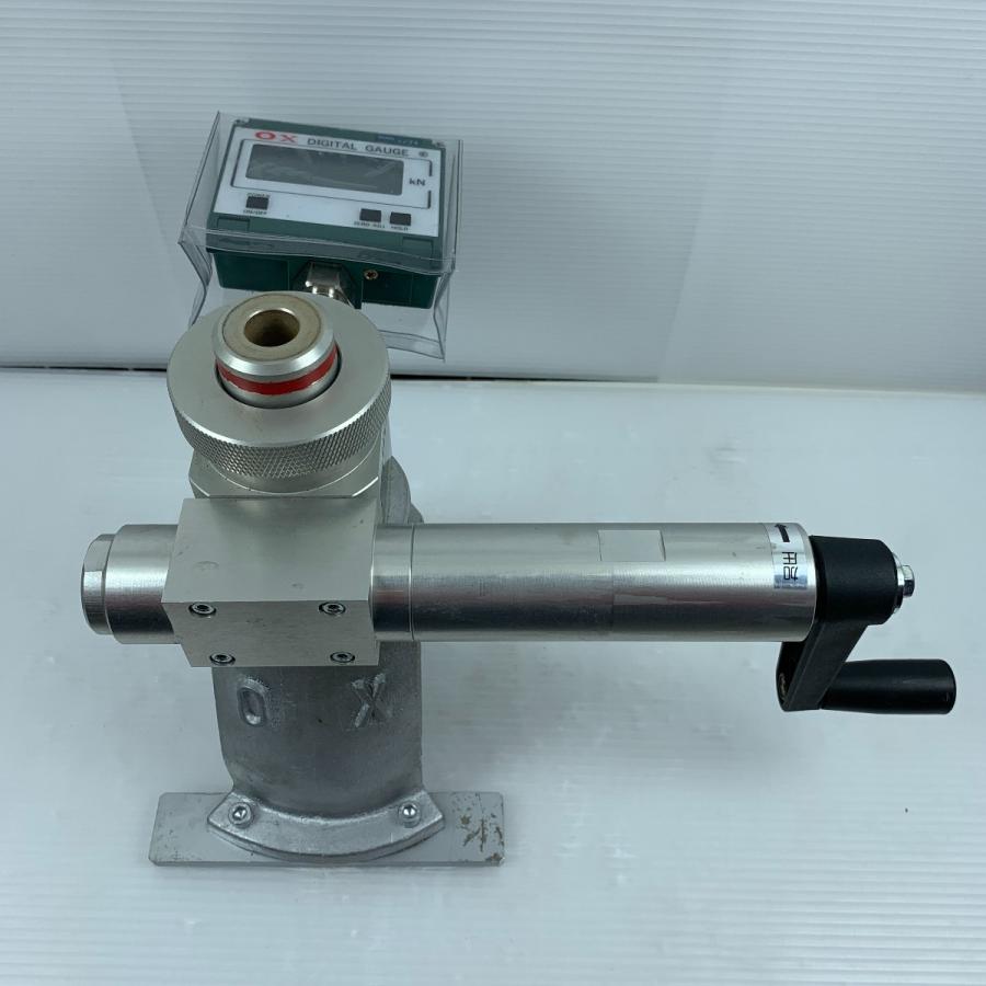 κκ オックスジャッキ 建研式接着力試験器 ケース付 LPT-1000 シルバー やや傷や汚れあり : リサイクルビッグバンヤフー店 - 通販 - Yahoo!ショッピング