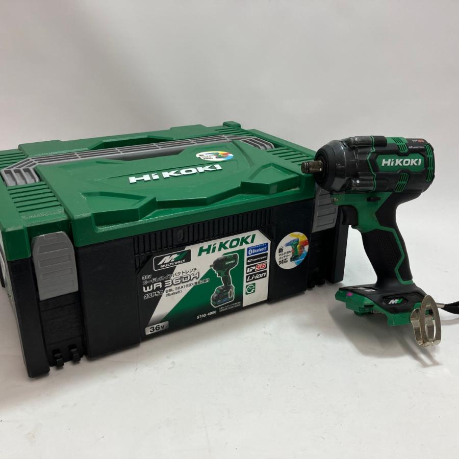 HiKOKI ハイコーキ コードレスインパクトレンチ WR36DH グリーン 充電器・ケース付 36V やや傷や汚れあり : リサイクルビッグバンヤフー店 - 通販 - Yahoo!ショッピング
