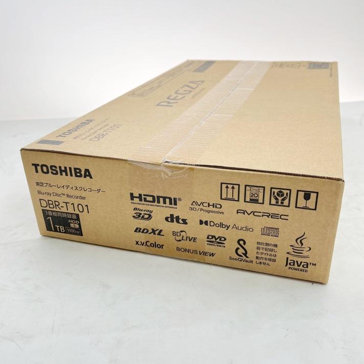 TOSHIBA 東芝 REGZA レグザブルーレイ Blu-rayレコーダー DBR-T101 未使用 : リサイクルビッグバンヤフー店 - 通販 - Yahoo!ショッピング
