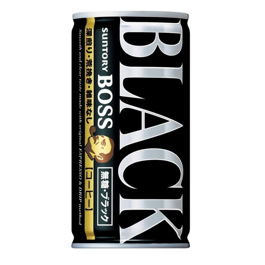 BOSS（サントリー） 送料無料 サントリー ボス BOSS 無糖ブラック 185ml×60本(060) 『ESH』 : 酒のビッグボス - 通販 - Yahoo!ショッピング