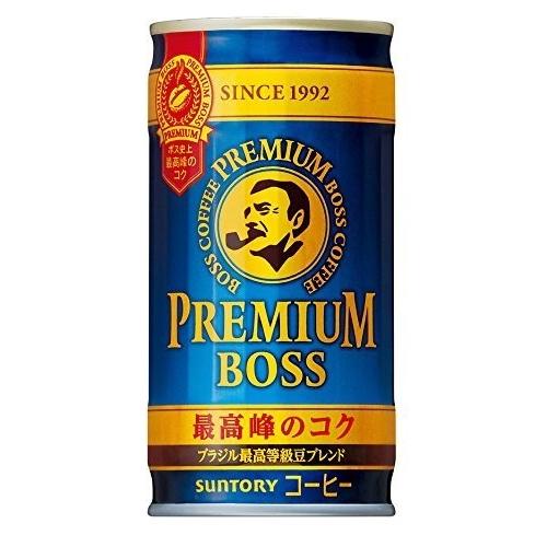 BOSS（サントリー） 送料無料 サントリー ボス BOSS プレミアムボス 185g×60本(060) 『ESH』 : 酒のビッグボス - 通販 - Yahoo!ショッピング