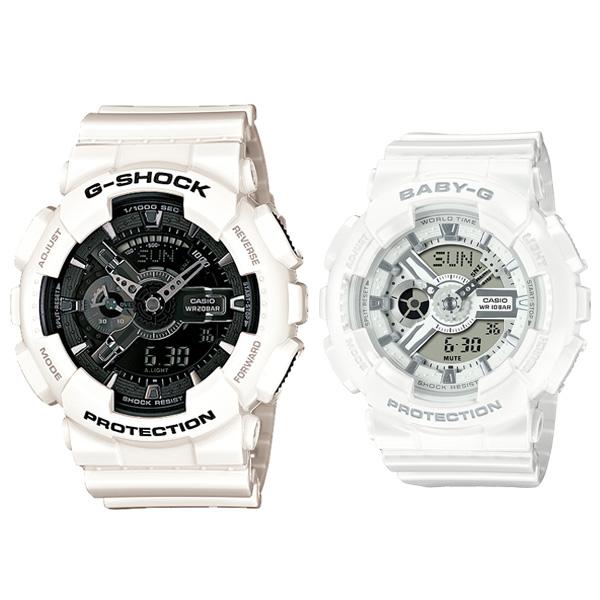 G-SHOCK 国内正規品 CASIO BABY-G カシオ Gショック ベビーG ペアウォッチ GA-110GW-7AJF BA-110X-7A3JF PAIR-CASIO-037 ...
