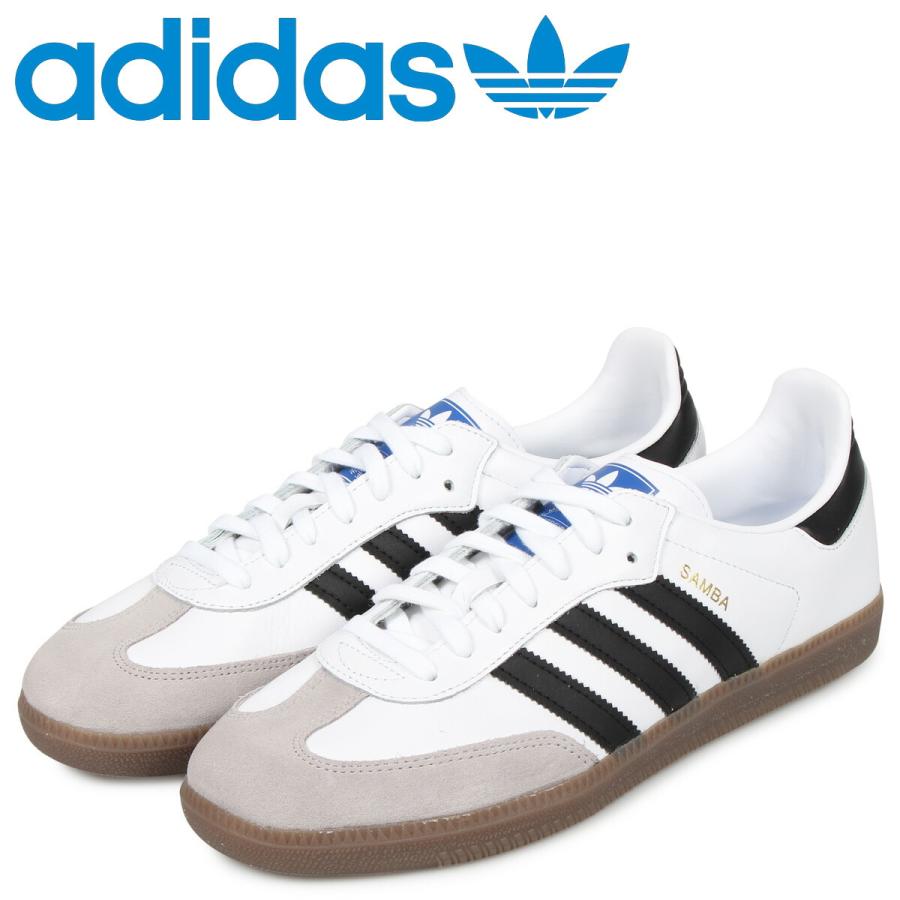 adidas Originals アディダス オリジナルス サンバ スニーカー メンズ SAMBA OG ホワイト 白 B75806 ...