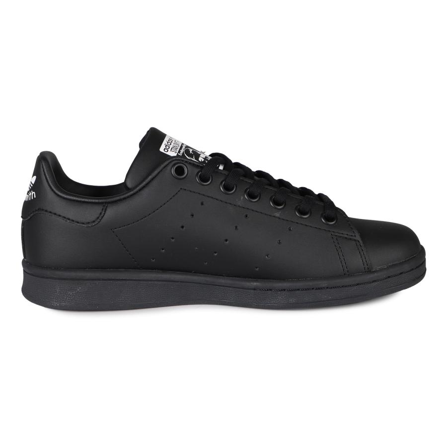 adidas Originals アディダス オリジナルス スタンスミスJ スニーカー レディース STAN SMITH J ブラック 黒 ...