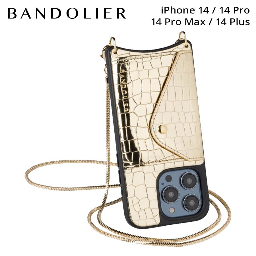 BANDOLIER バンドリヤー スマホショルダー スマホケース iPhone 14 14Pro Pro Max Plusアイフォン 14GIA : inglewood Beauty - 通販 ...