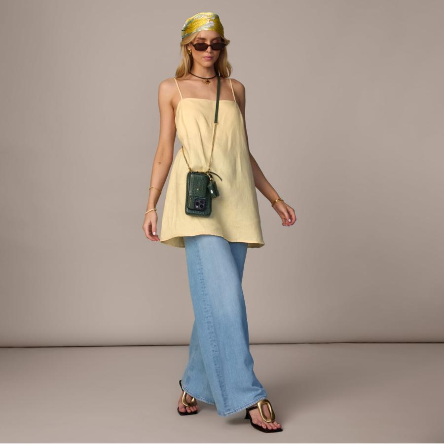 BANDOLIER（バンドリヤー） ポーチ 小物入れ スマホ スマートフォン 小さめ 財布 代わり エキスパンデッド クロック メンズ ...