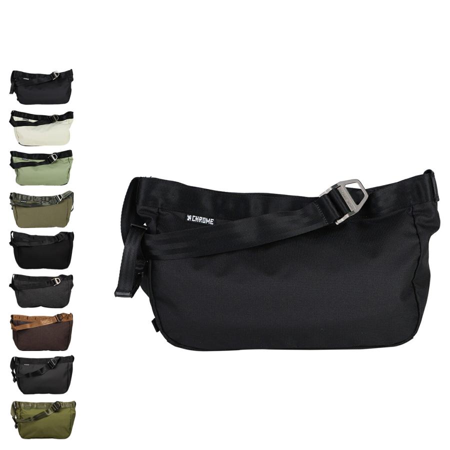 CHROME クローム ショルダーバッグ メッセンジャー メンズ レディース 9L 耐水 MESSENGER SM ブラック ホワイト グリーン 黒 白 JP198 : chrm-jp198 ...