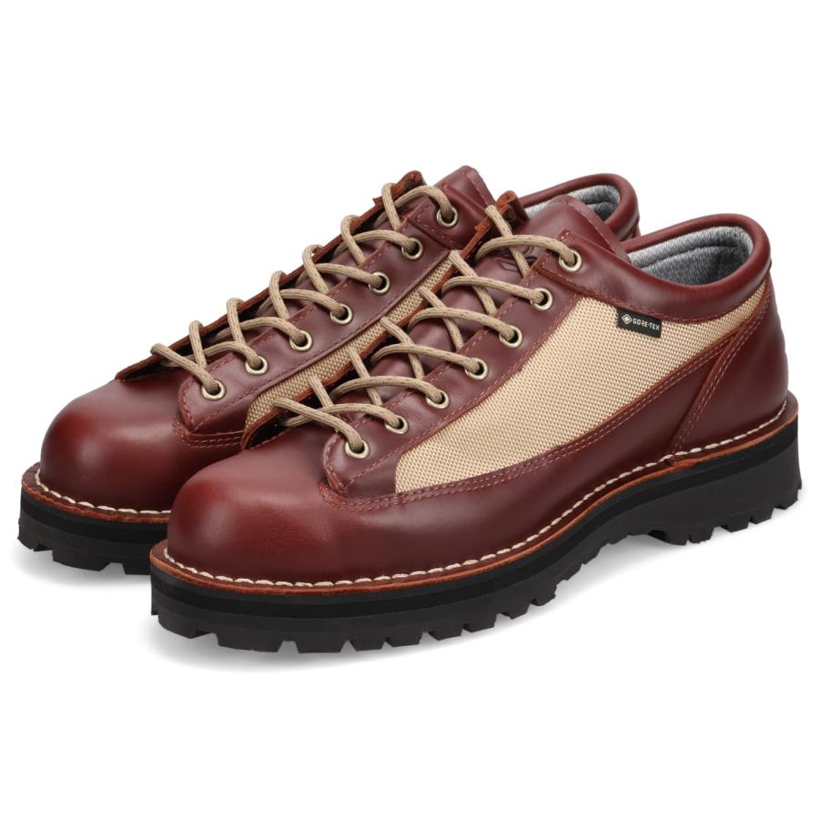 Danner（ダナー） フィールド ロー アール ブーツ メンズ 防水 DANNER FIELD LOW R ブラウン D123200 ...