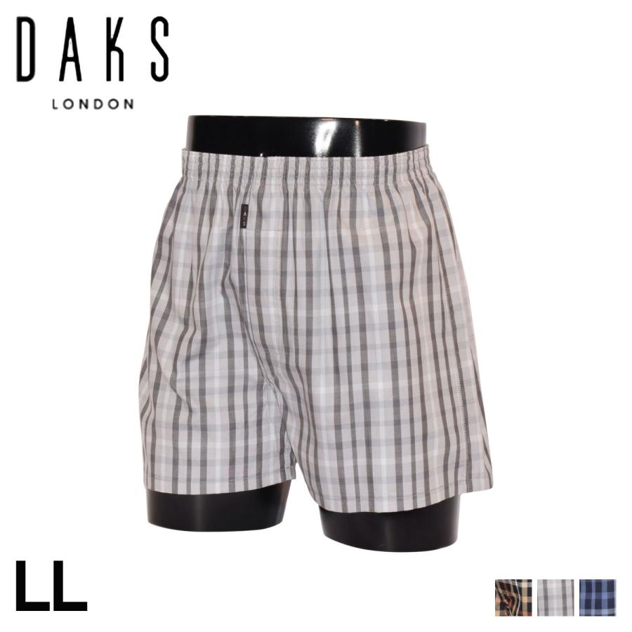 DAKS ダックス トランクス 下着 インナー アンダーウェア メンズ 前開き ソフトパイルゴム LL メンズ下着 男性 0011-01 : inglewood Beauty - 通販 ...