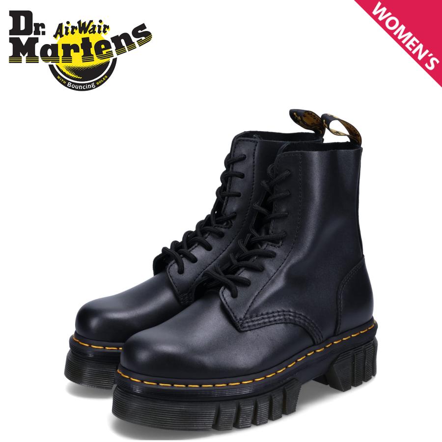 Dr.Martens ドクターマーチン 8ホール ブーツ メンズ レディース 厚底 AUDRICK ブラック 黒 27149001 ...