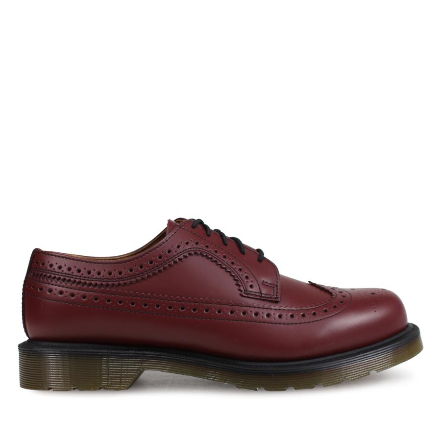 Dr.Martens 3989 ウイングチップ シューズ メンズ レディース ドクターマーチン ROGUE SHOE チェリーレッド ...